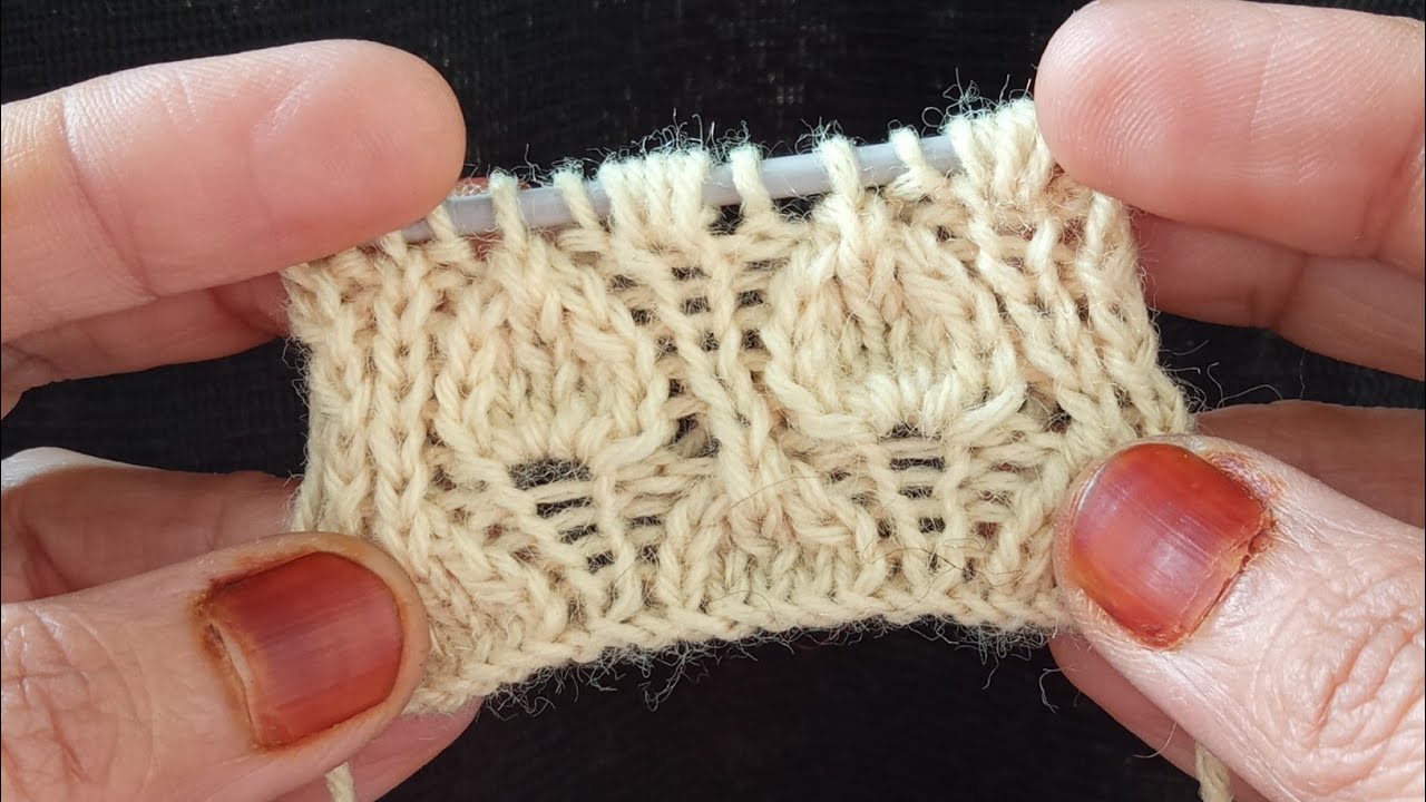 Easy knitting sweater design #86 | simple one color knitting pattern ...