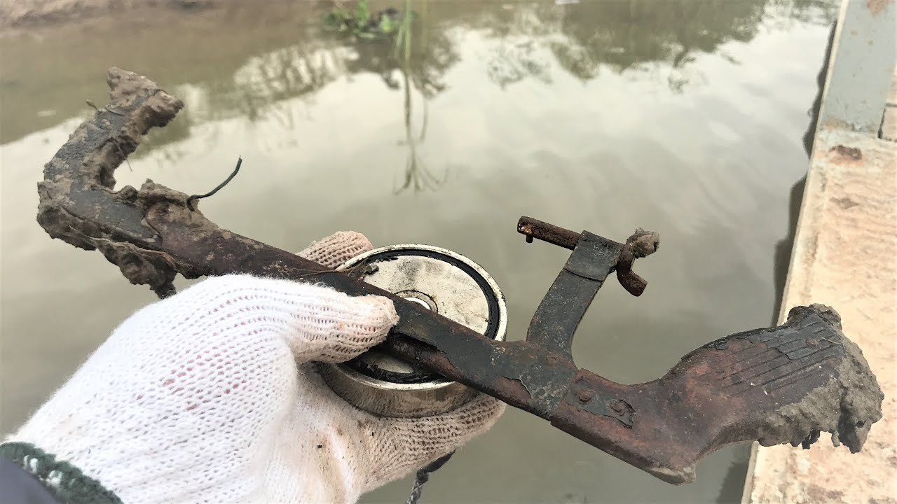 Restore Vintage Adjustable Hand Hacksaw from Magnet Fishing Found in ...