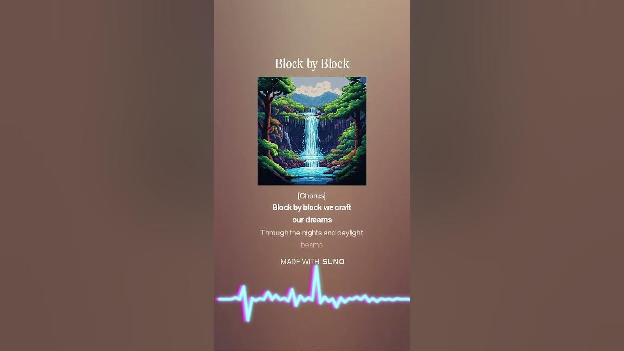 Block by Block Minecraft Music Tribute Song Special Release about Steve ...