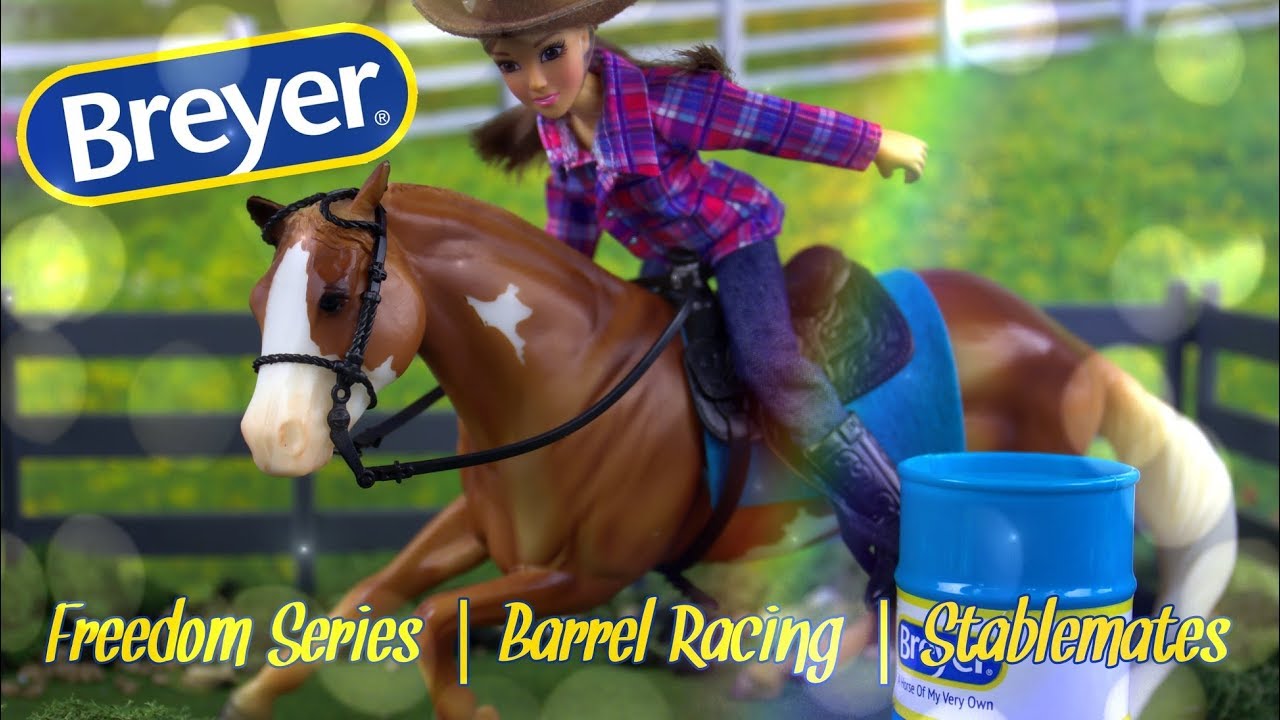 Breyer Horse Freedom Series PLUS Barrel Racer & We Paint Stablemates ...