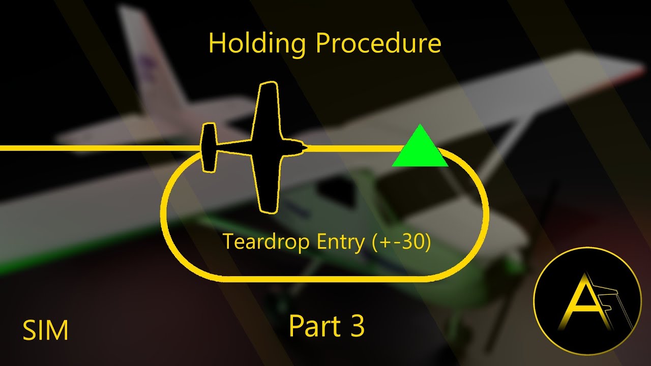طيران الهولد بطريقة الدمعة | Teardrop Entry Simulation - YouTube