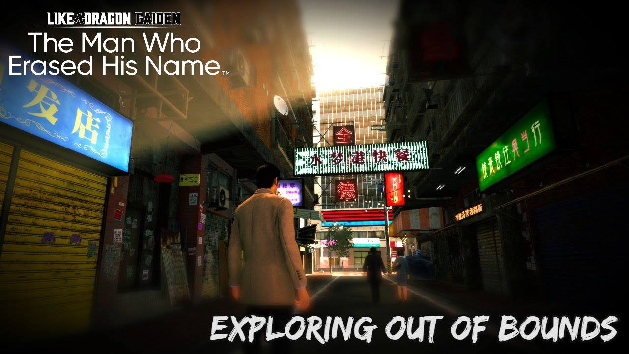 Like a Dragon Gaiden - Exploring Ijincho Out of Bounds - YouTube