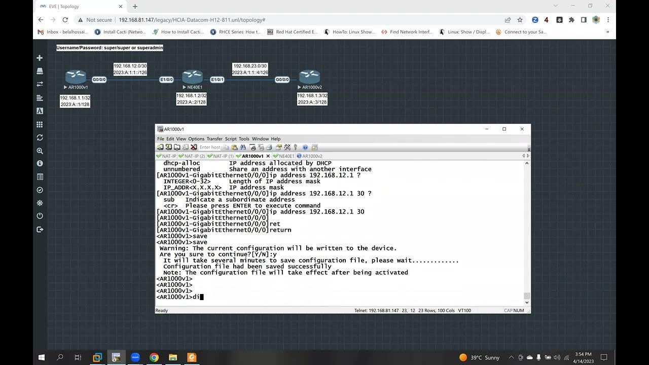 HCIA-Datacom H12-811 Class5 2023-04-14[Network Layer Protocols and IP Addressing - Part2] - YouTube