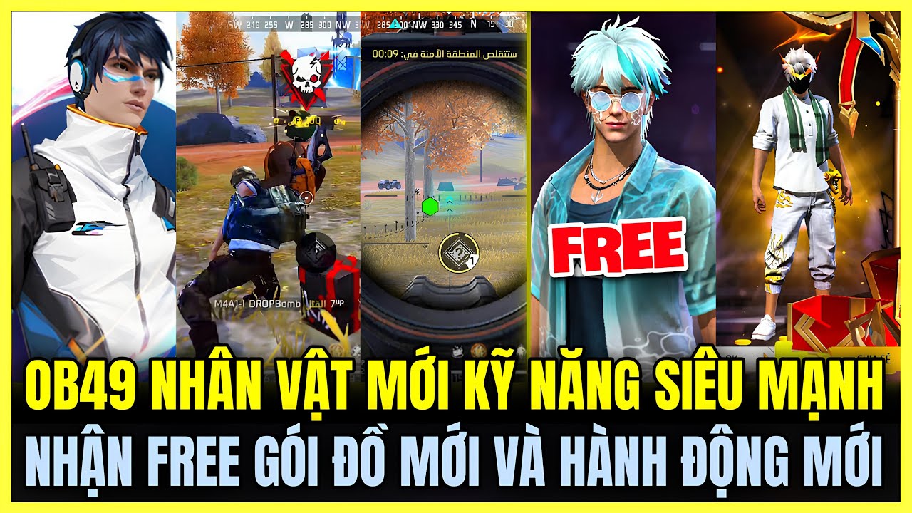 Free Fire | OB49 HÉ LỘ NHÂN VẬT MỚI VÀ KỸ NĂNG SIÊU MẠNH, NHẬN FREE GÓI ...