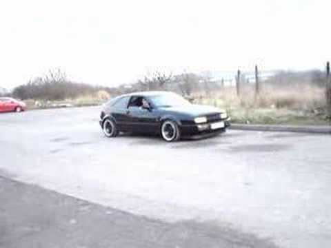 Volkswagen Corrado G60 Supercharged rolling driving Borbet A's 2 - YouTube
