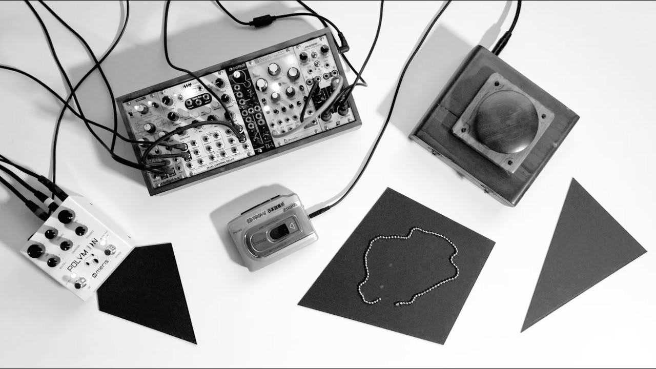 Combining Electronic Sounds From Custom Sound Device, Tape Loop And ...