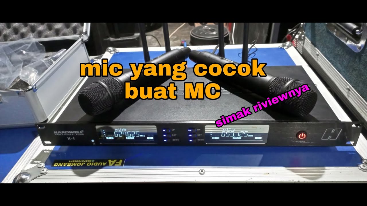 Riview Microphone Wireless Sultan Hardwell X1 - YouTube