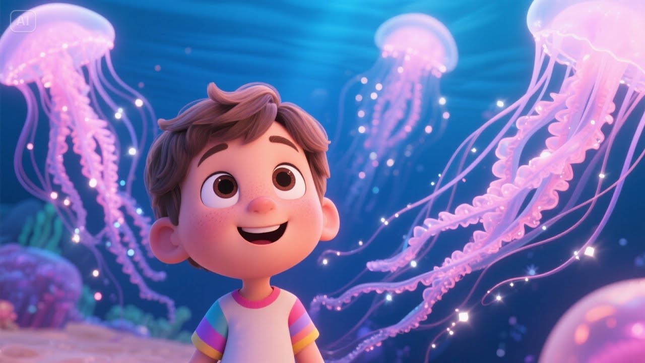 Jellyfish Disco Under the Sea | Fun Ocean Song for Kids | Dance and ...