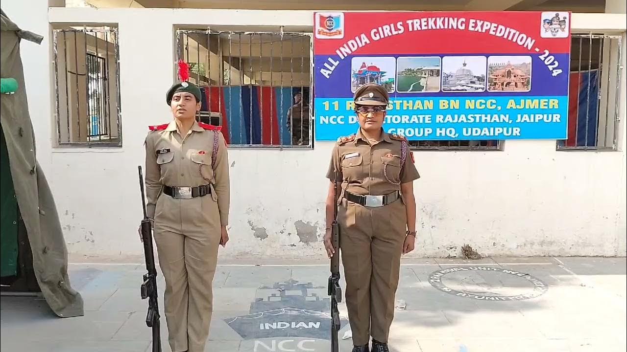 gourd of honour cdt with ano lt. nisha raja bundela #army #ncc_army #ncc #dst #armylover # ...