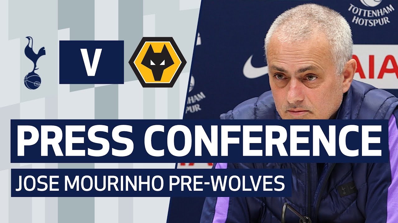 JOSE MOURINHO | PRESS CONFERENCE | WOLVES - YouTube