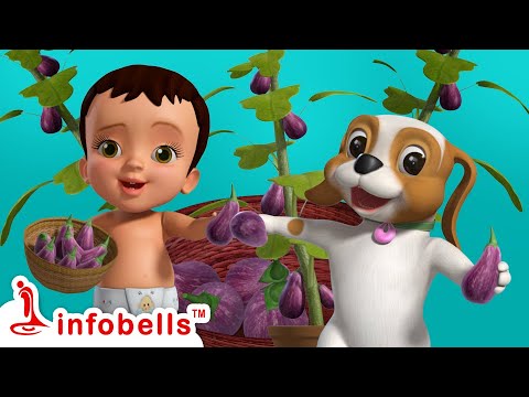 குண்டு குண்டாய் கத்திரிக்காய் | Tamil Rhymes for Children | Infobells ...