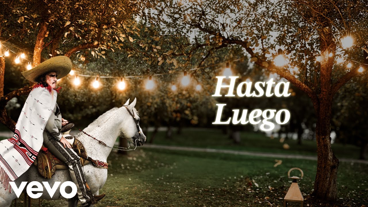 Vicente Fernández - Hasta Luego (Letra/Lyrics) - YouTube