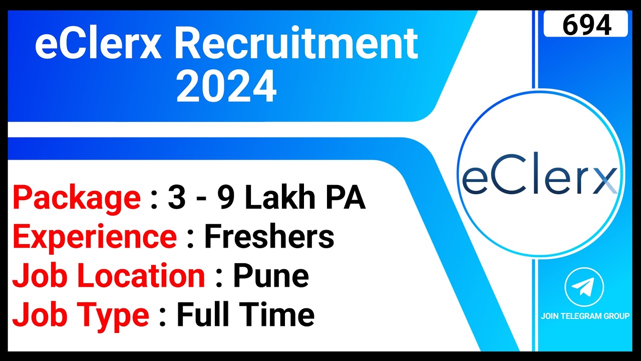 eClerx Recruitment 2024 | Full Time Jobs | Analyst Jobs | Pune Jobs ...