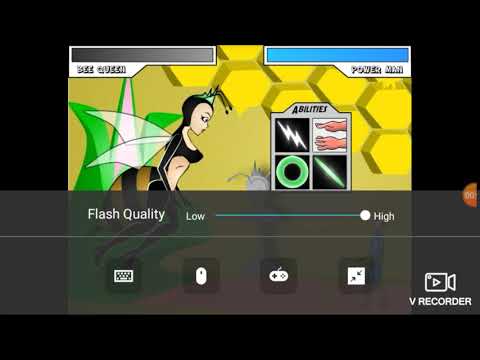 Bee queen vs power man vore game