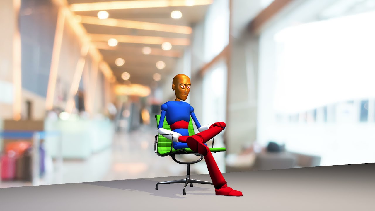 SIT TO STAND ANIMATION - YouTube