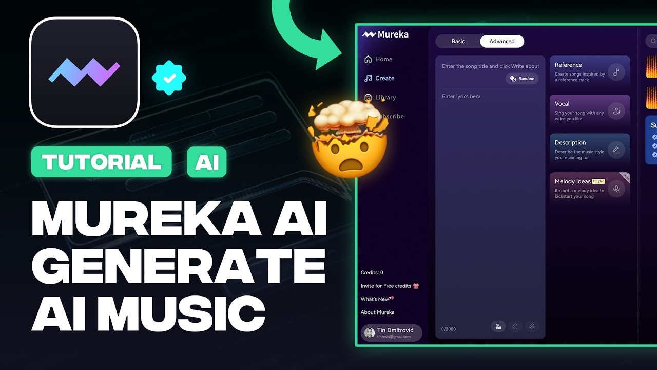 Mureka AI Tutorial - How to Generate AI Music (Suno AI Alternative) - YouTube