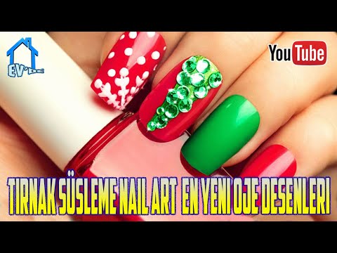 TIRNAK SÜSLEME (Nail Art) 💅💅  EN GÜZEL OJE DESENLERİ 2020