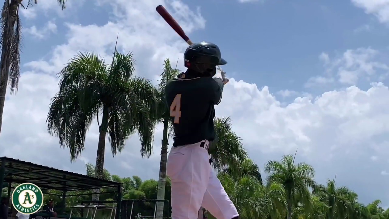Robert Puasón - SS - Oakland Athletics- Julio 2, 2019 - YouTube