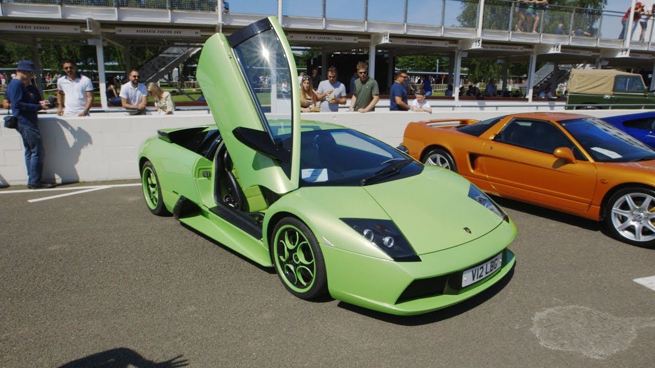 Star Car - Lamborghini Murcielago - Goodwood Breakfast Club 2018 - YouTube