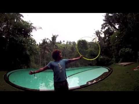 Chest Roll with neck twist into Infinity toss