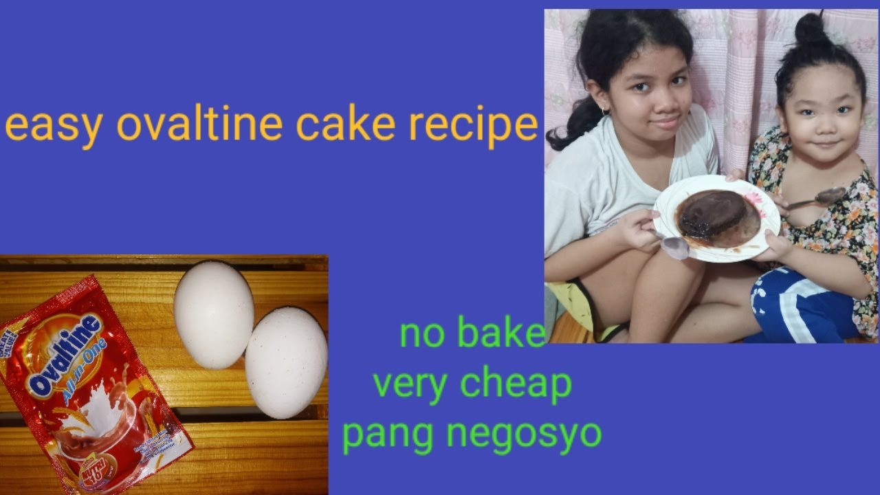easy ovaltine cake recipe - YouTube