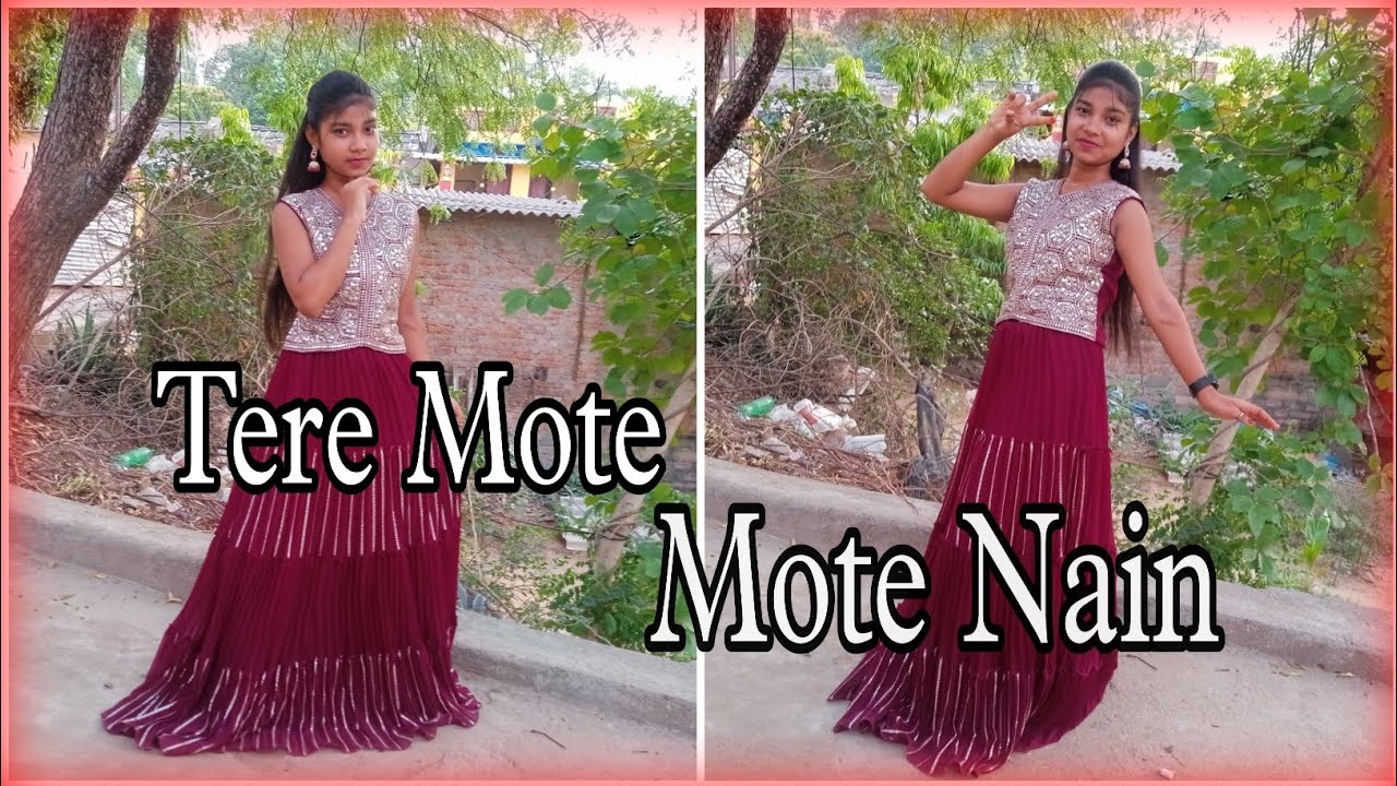 Tere Mote Mote Nain // Haryanvi Song // Dance Video - YouTube