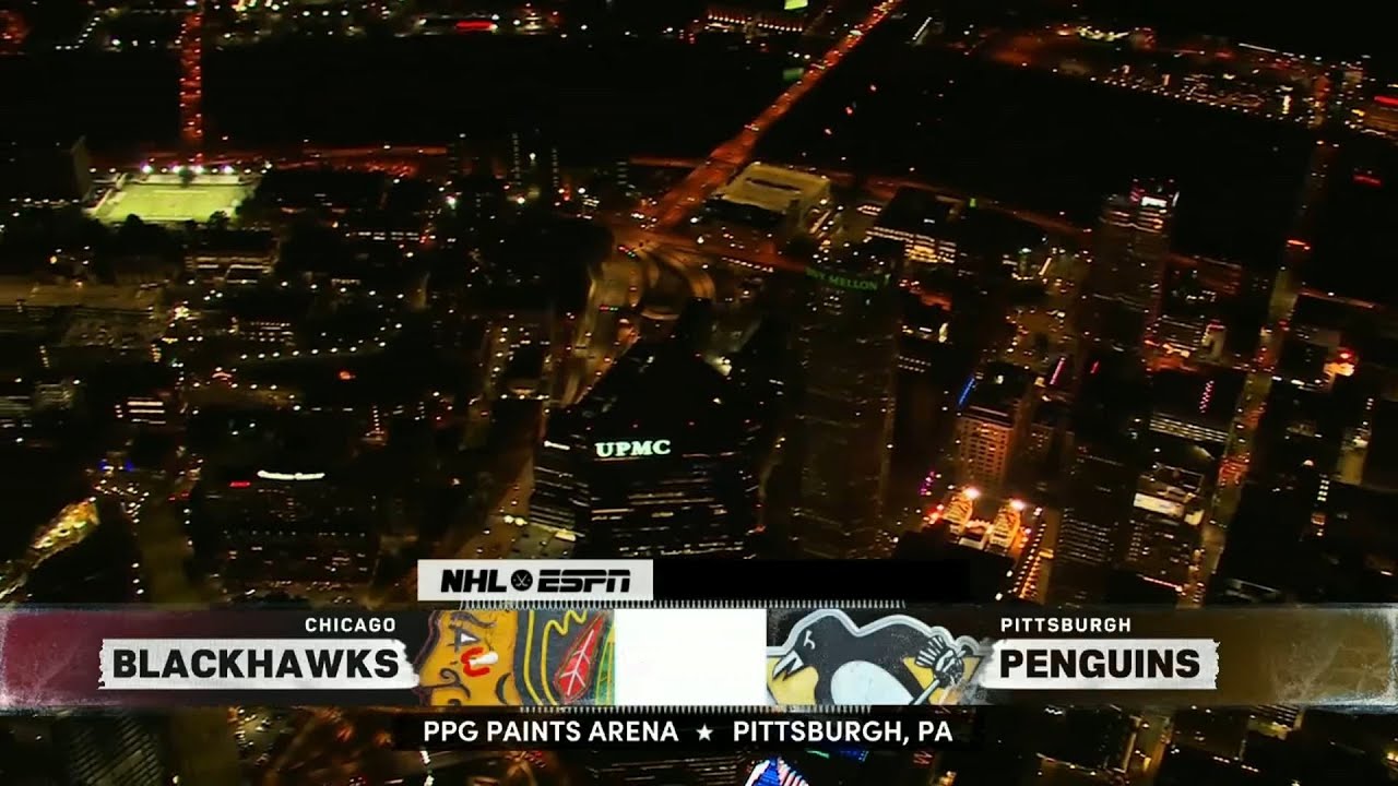 Penguins vs. Blackhawks (10/10/2023) (Connor Bedard's NHL debut) - YouTube