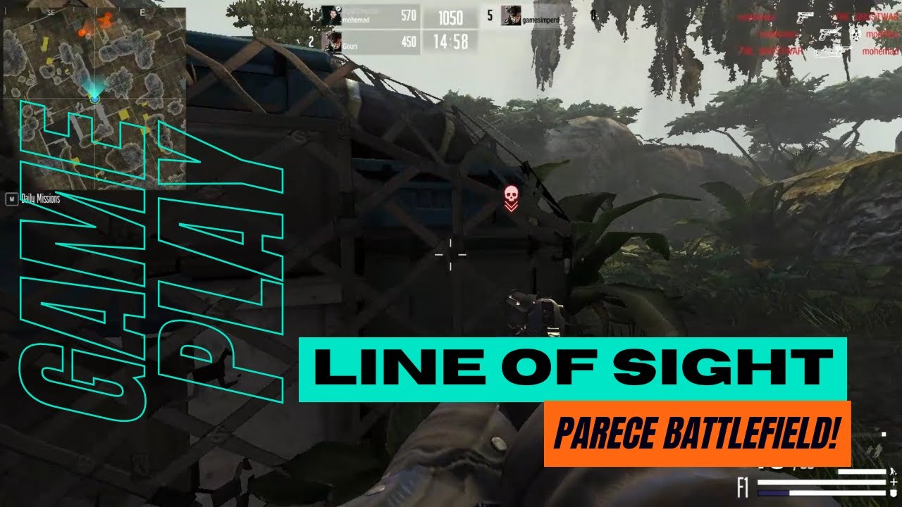ISSO É LINE OF SIGHT OU BATTLEFIELD? MAPA COM CROSSOVER! - YouTube