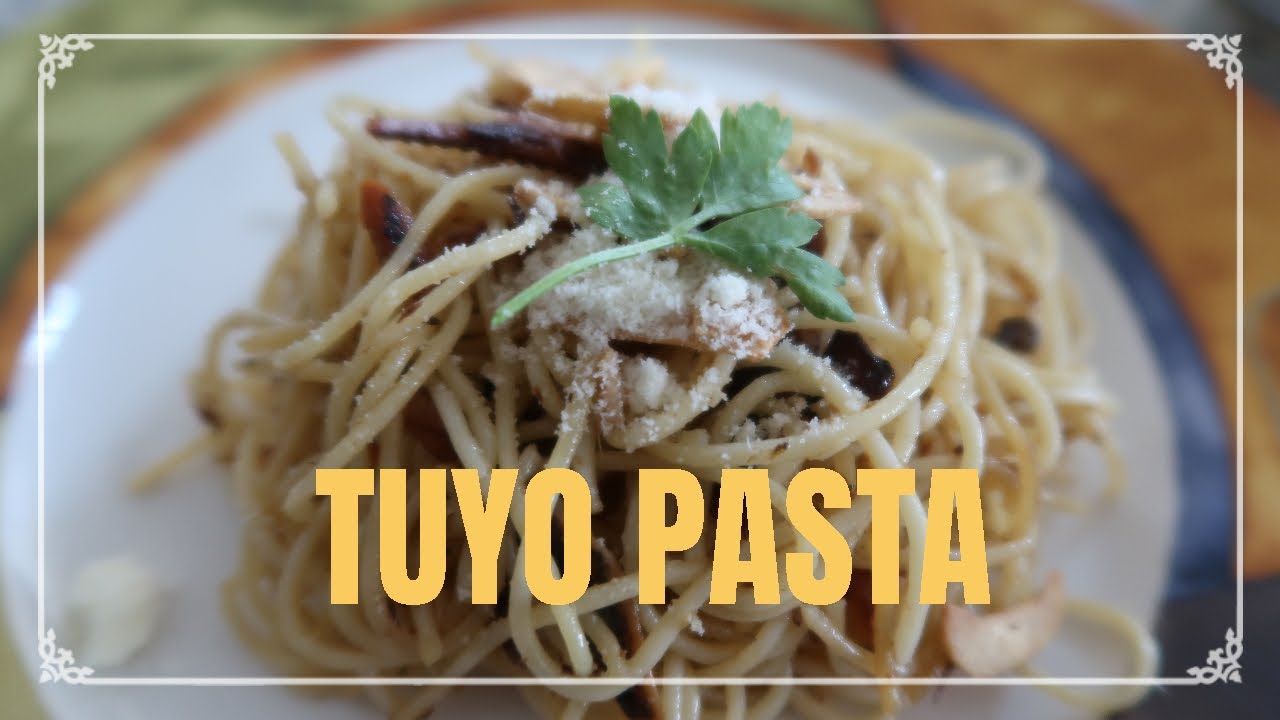 Gourmet Tuyo Pasta Recipe - YouTube