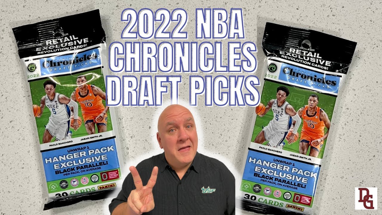 🏀🏀2022 NBA Chronicles Draft Picks Value Packs x 2! Let's Go, Paolo! - YouTube