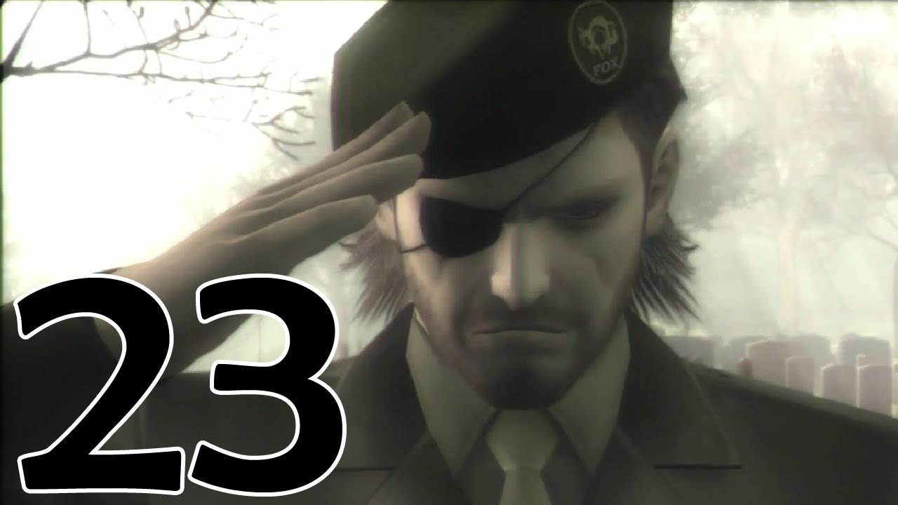 Metal Gear Solid 3 Walkthrough Part 23 - Snake Vs The Boss + Ending (HD ...