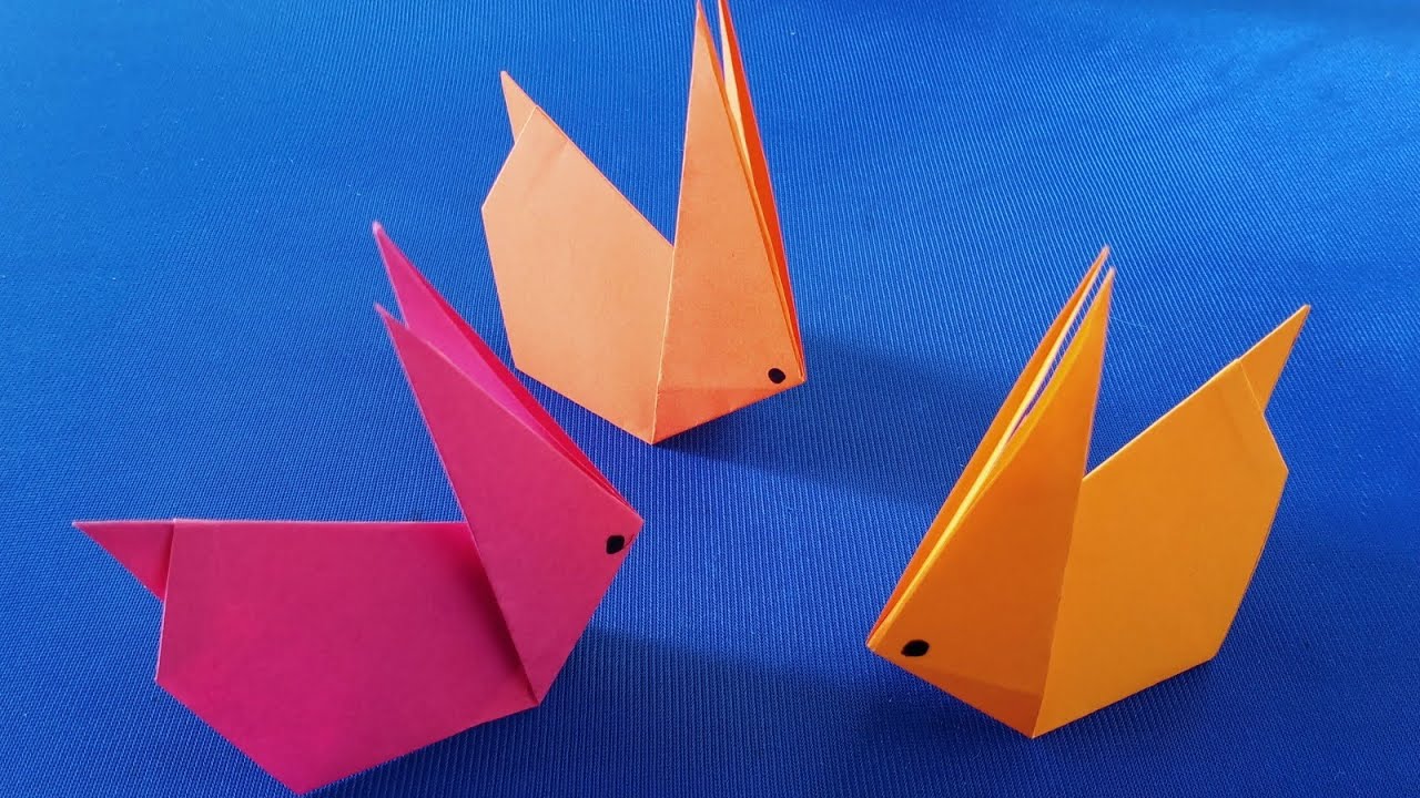 How To Fold A Paper Rabbit Origami Rabbit How To Fold A Paper Rabbit Origami Rabbit