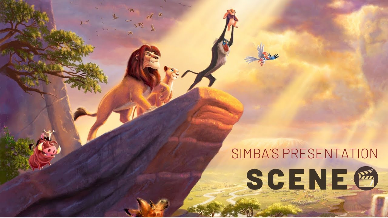 Lion king (1994) - Simba's presentation to the Pride Lands - YouTube