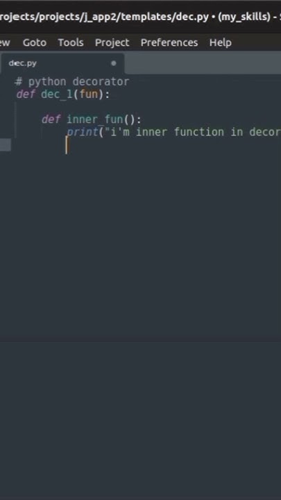 #phython decorator #codinglife #code - YouTube