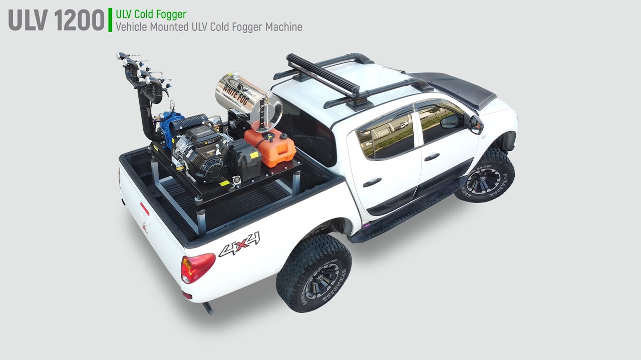 Vehicle Mounted ULV Cold Fogger Machine - ULV1200 - YouTube