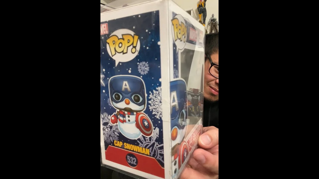 #013 Pinaka cute na Captain America/CAP Snowman Funko Pop 532 - YouTube