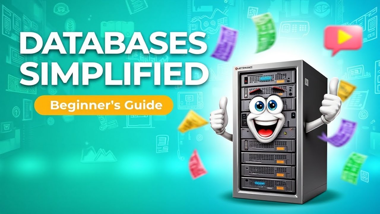 Simplified Explanation of Databases: A Beginner's Guide - YouTube