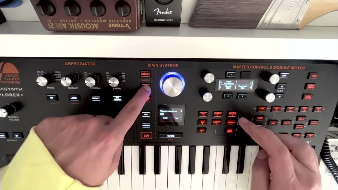 ASM Hydra Synth - YouTube