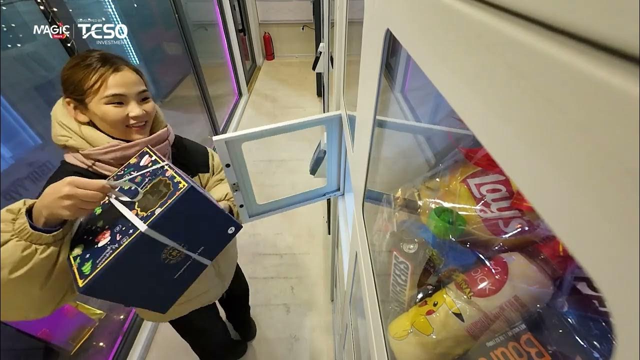 Vending machine secret camera working - YouTube