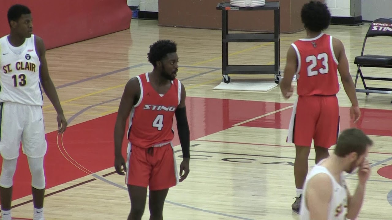 Sting Men's Basketball vs St. Clair - Feb.23.2019 - YouTube