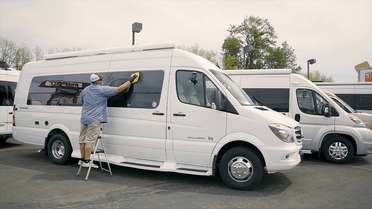 Crystal Fusion: RV Treated & Protected with Windshield Coating - YouTube