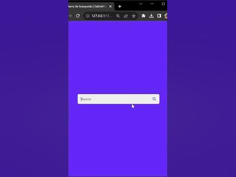 Barra de búsqueda animada con HTML y Css - YouTube