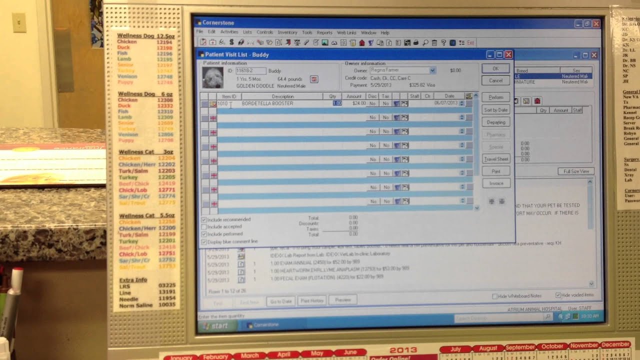 Receptionist-How to enter decline of service in Cornerstone - YouTube