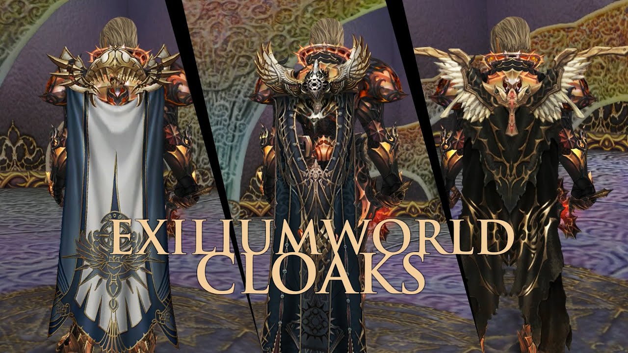 Exiliumworld Cloaks - YouTube