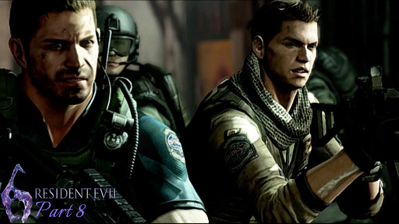 Losing More Men|Resident Evil 6|Part 8|W/Deadpool| - YouTube