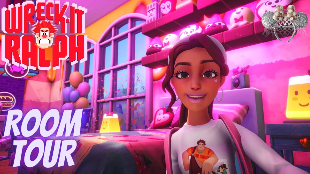 Disney Princess Vanellope Room Tour Wreck It Ralph Disney Dreamlight ...