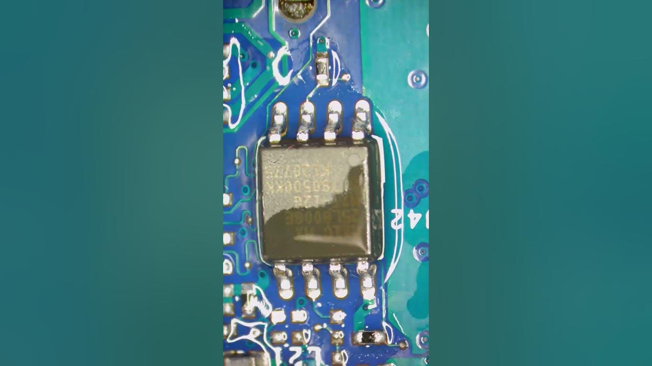 How to solder EEPROM | Bios Chip #Shorts - YouTube