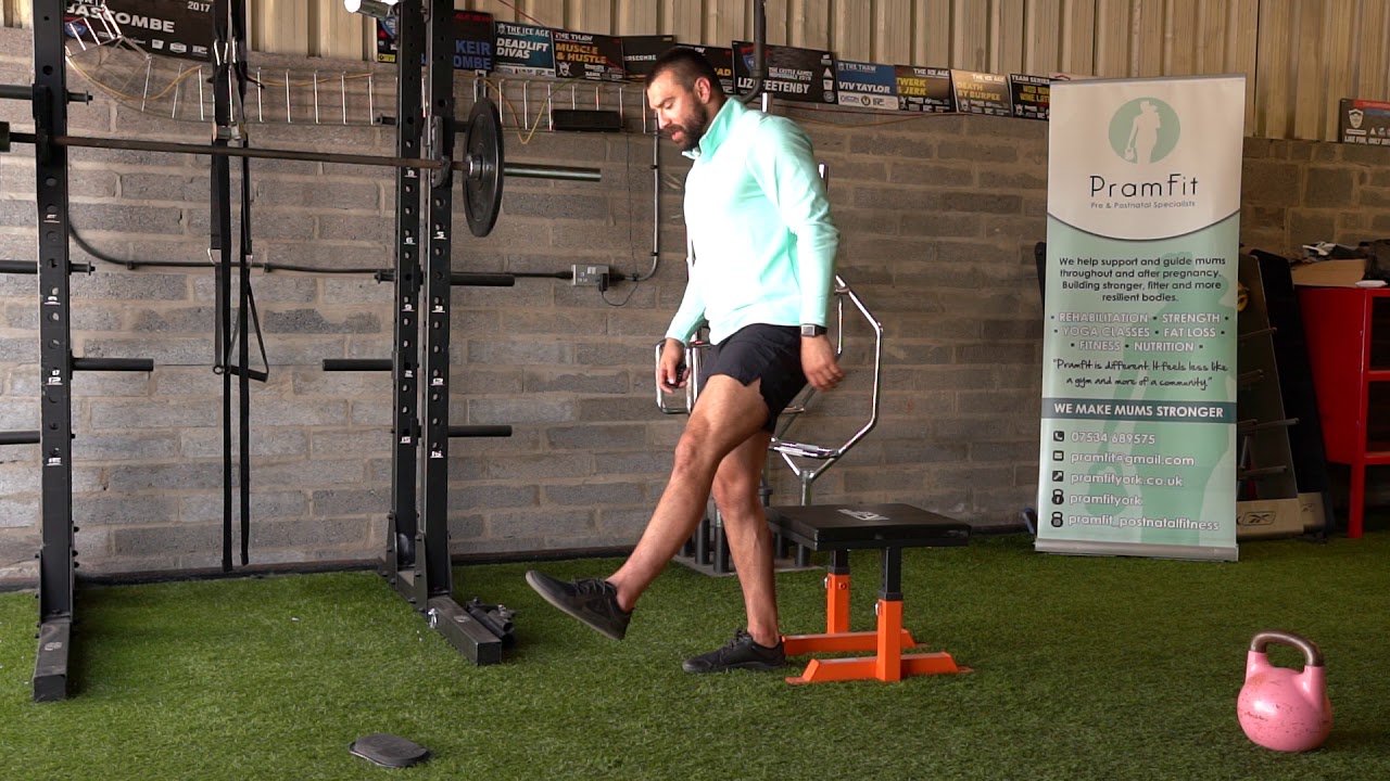 Pistol / Single Leg Squat - YouTube