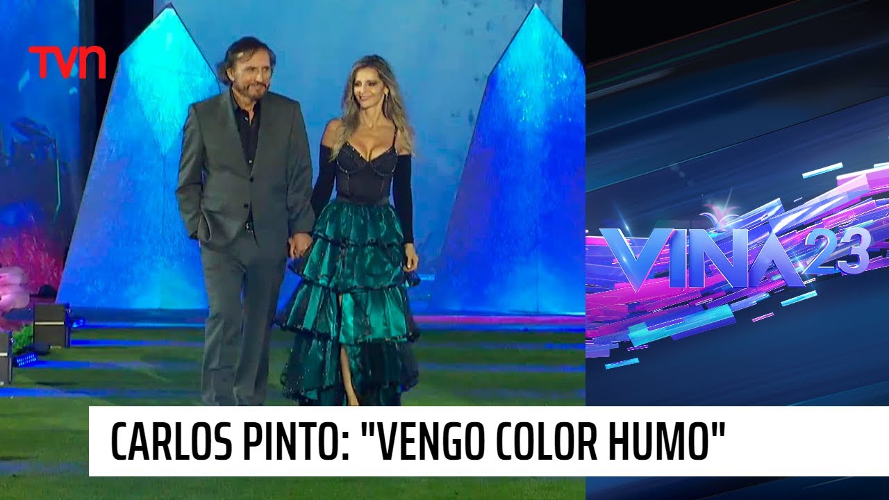 "Vengo de color humo": La inspiración de Carlos Pinto en la gala de ...