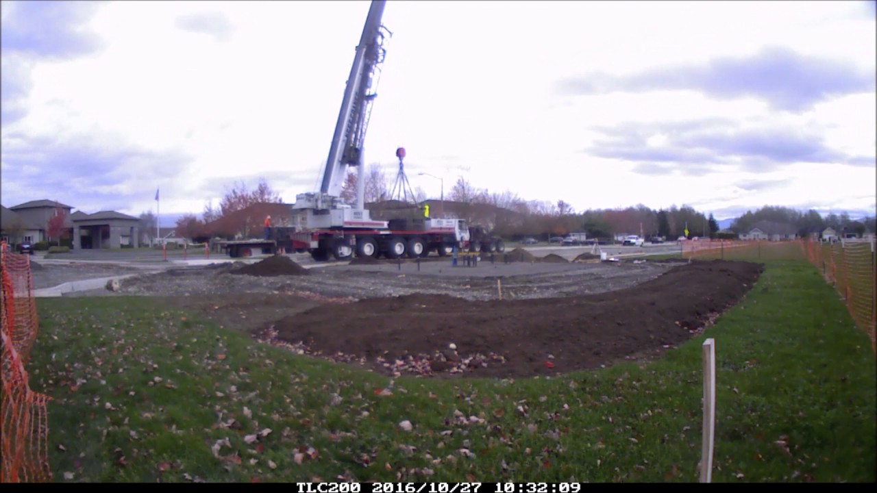 Bender Field CXT Concrete Building Installation - YouTube